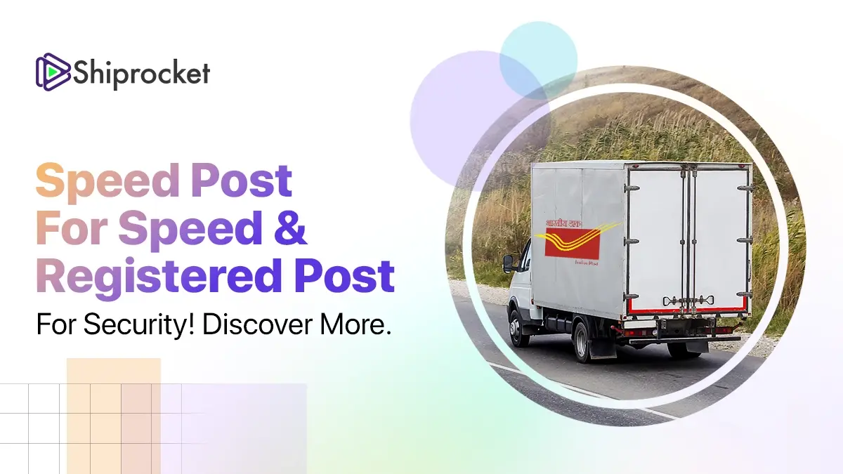 Difference Between Speed Post And Registered Post Shiprocket