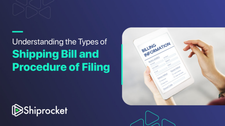 How to Generate a Shipping Bill in India: Complete Guide for Exporters ...