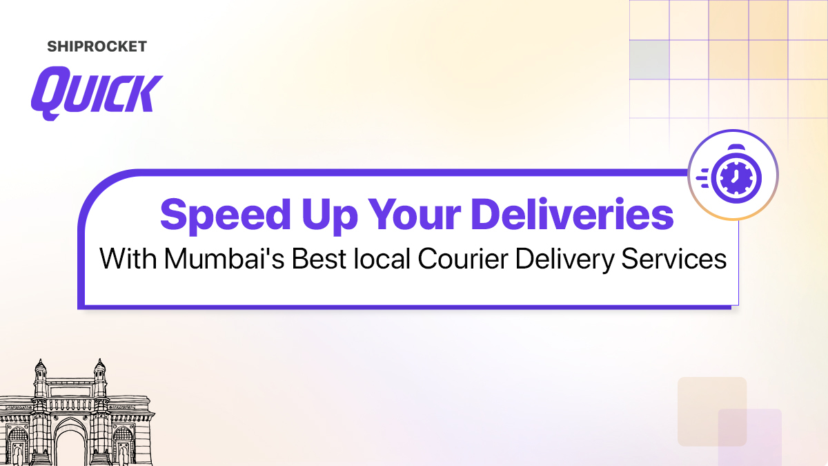 Expert Local Courier Services in Mumbai - Shiprocket